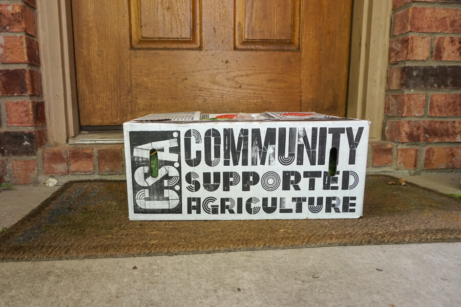 How We're Eating More Veggies with Our CSA Subscription