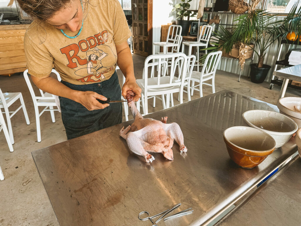 Why I Took a Chicken Butchery Class at H2Grow